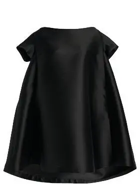 Bernadette Will Asymmetric Mini Dress Black