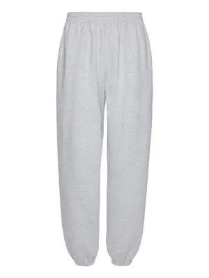 Magda Butrym High-Rise Wide-Leg Wool-Blend Pants Grey