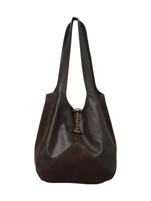 Chloé Balloon Large Leather Bag - Brown