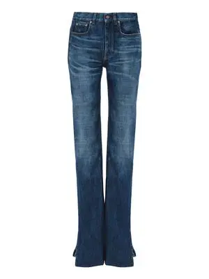 CHLOÉ High-Rise Straight-Leg Jeans