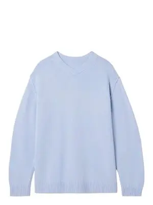 KALLMEYER Kallmeyer Lena Wool And Cashmere-Blend Sweater Light Blue