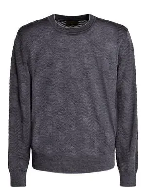 Missoni Wool-blend Sweater - Anthracite