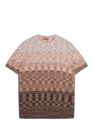 Missoni Spacedyed Cotton Tshirt - Orange