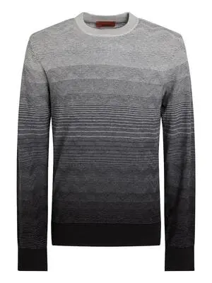 Missoni Spacedyed Cotton Sweater - Gray