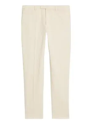 Boglioli Cotton-blend Twill Trousers - Cream