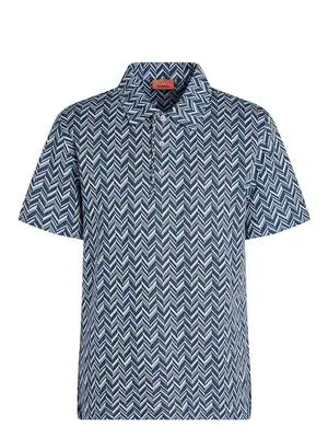 MISSONI Cottonjacquard Polo Shirt