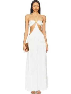 CIN CIN Mila Butterfly Maxi Dress - Pearl