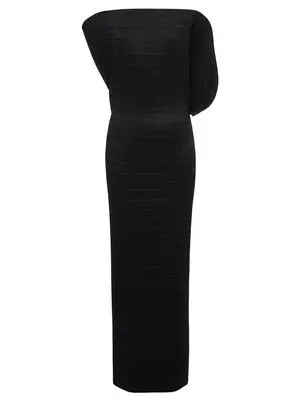 Magda Butrym Draped Maxi Dress - Black