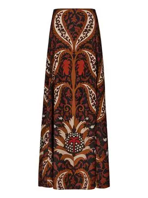 JOHANNA ORTIZ Printed Maxi Skirt