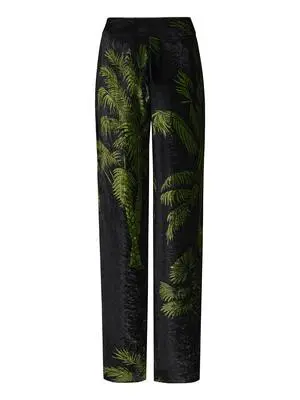 Johanna Ortiz Slouchiness Pants - Dark Green