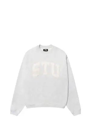 StÜssy Relaxed Crewneck Sweatshirt - Ash Heather