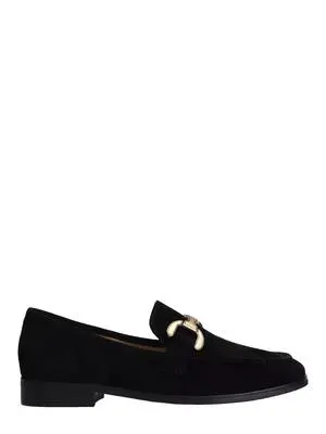 BIBI LOU Vela Suede Loafers - Black