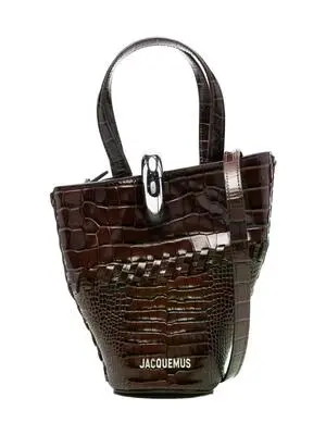 Jacquemus Bambola Tote - Brown