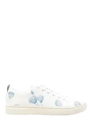 Paul Smith Floral-print Sneakers - White