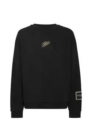 PLEIN SPORT Label Sweatshirt - Black