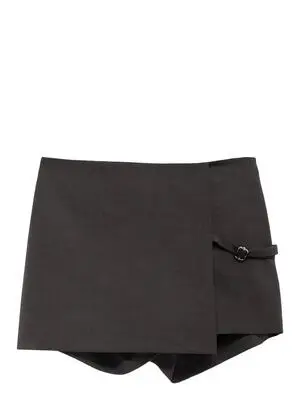 Paloma Wool Doris Asymmetric Skirt - Brown