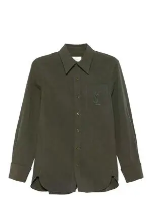 Saint Laurent Cassandre Shirt - Green
