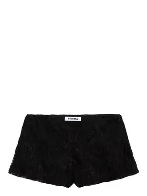 Vivetta Lace Shorts - Black