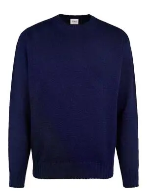 TOD'S Crew-neck Knitted Sweater - Blue