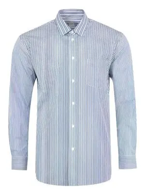 Comme Des Garçons Long-sleeved Shirt - Blue