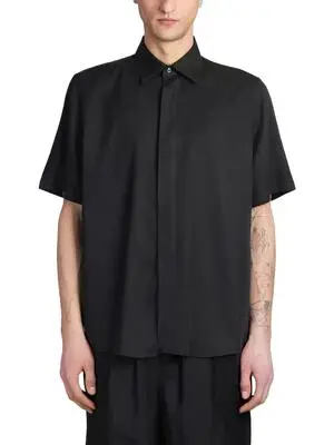 LOW BRAND Short-sleeves Shirt - Black