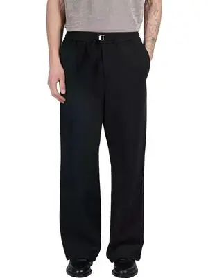 AMI AMI Paris Logo-Buckled Trousers
