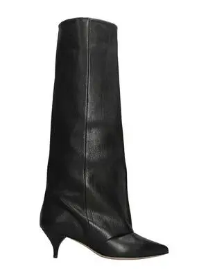 ALCHIMIA Di Ballin' 60mm Leather Boots - Black