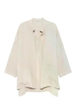 Dusan Linen Coat - Neutrals