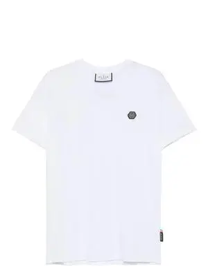 Philipp Plein Logo-patch T-shirt - White
