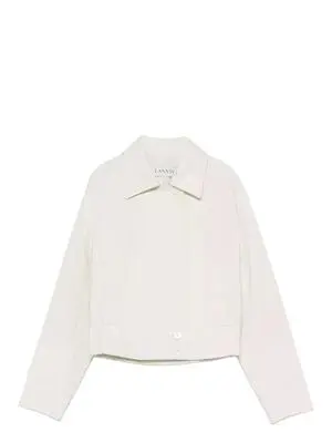 LANVIN Cotton Jacket - Neutrals