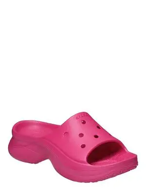 CROCS Bae Slide Sandals Dragonfruit