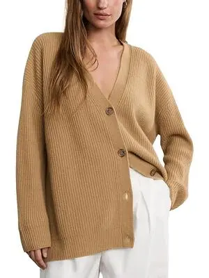 Jenni Kayne Cashmere Cocoon Cardigan - Camel