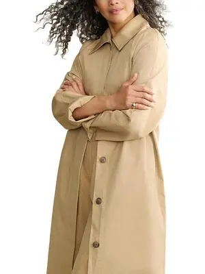 Jenni Kayne Leo Trench Coat - Dark Khaki