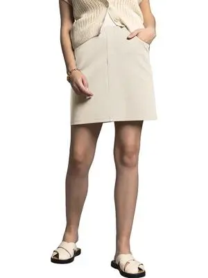 WEEKEND LOS ANGELES Genevieve Cotton Blend Skirt - Ivory