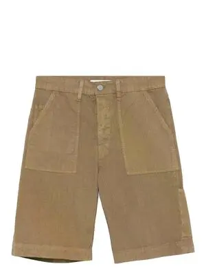 SUNFLOWER Wide Twist Shorts - Brown