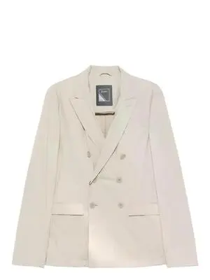 Herno Double-breasted Blazer - Neutrals