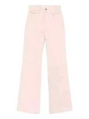 Chloé Flared Jeans - Pink