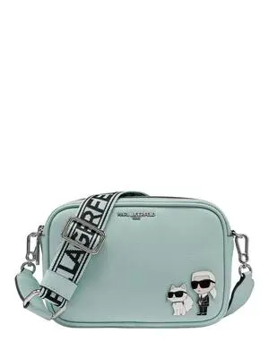 Karl Lagerfeld Paris Maybelle Crossbody With Karl & Choupette Pins - Fresh Mint