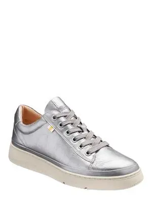 Samuel Hubbard Featherlight Laguna Sport Sneakers - Pewter Leather