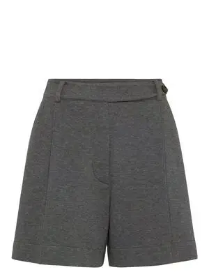 Brunello Cucinelli Cotton-blend Shorts - Grey