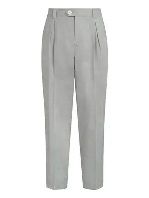 Brunello Cucinelli Wool Trousers - Grey