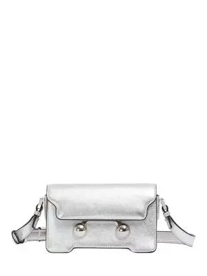 Marni Trunkaroo Mini Shoulder Bag - Grey