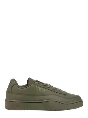 DIESEL Leather Sneakers - Green