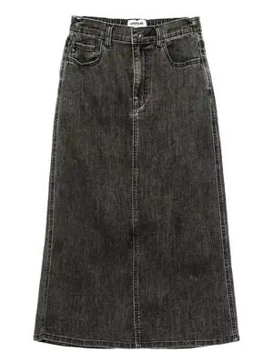 CHOCOOLATE Denim Skirt - Black