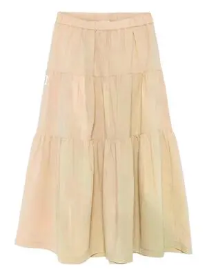 CHOCOOLATE Tiered Skirt - Neutrals