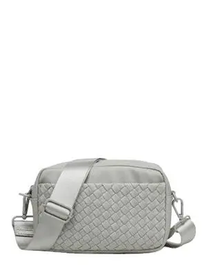 SOL AND SELENE Inspiration Woven Crossbody Bag - Sage