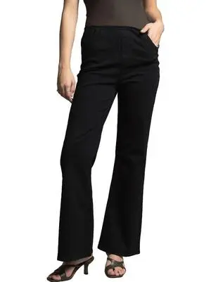 WEEKEND LOS ANGELES Manon Twill Pull-on Pants - Black