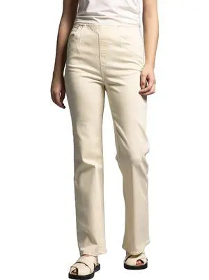 WEEKEND LOS ANGELES Manon Twill Pull-on Pants - Ivory