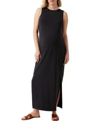 INGRID & ISABEL® The Sidekick Maternity Column Dress - Black