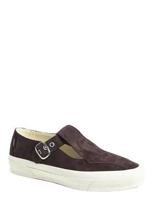 VANS 93 Luxe Mary Jane Sneakers - Pig Suede Chocolate Plum